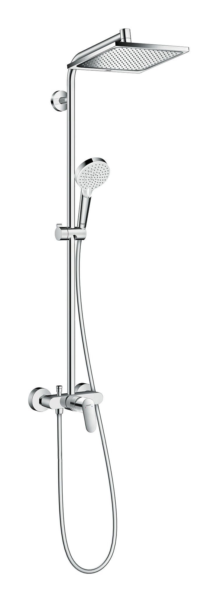 Hansgrohe Duschsystem Crometta E Showerpipe Höhe 119 1 Cm 240 1jet
