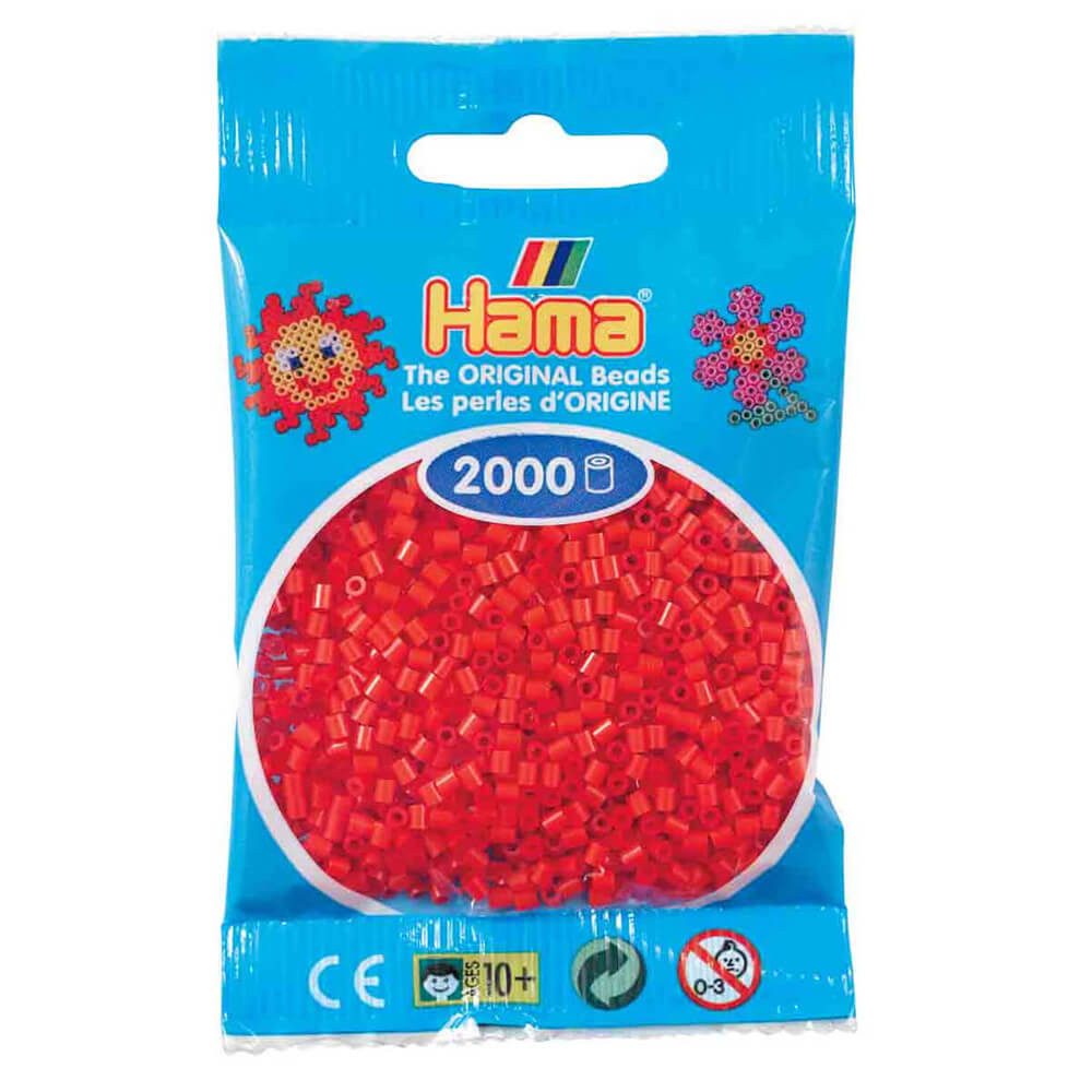 Hama Bügelperlen Hama Beutel mit 2000 Mini-Bügelperlen, Fotoperle