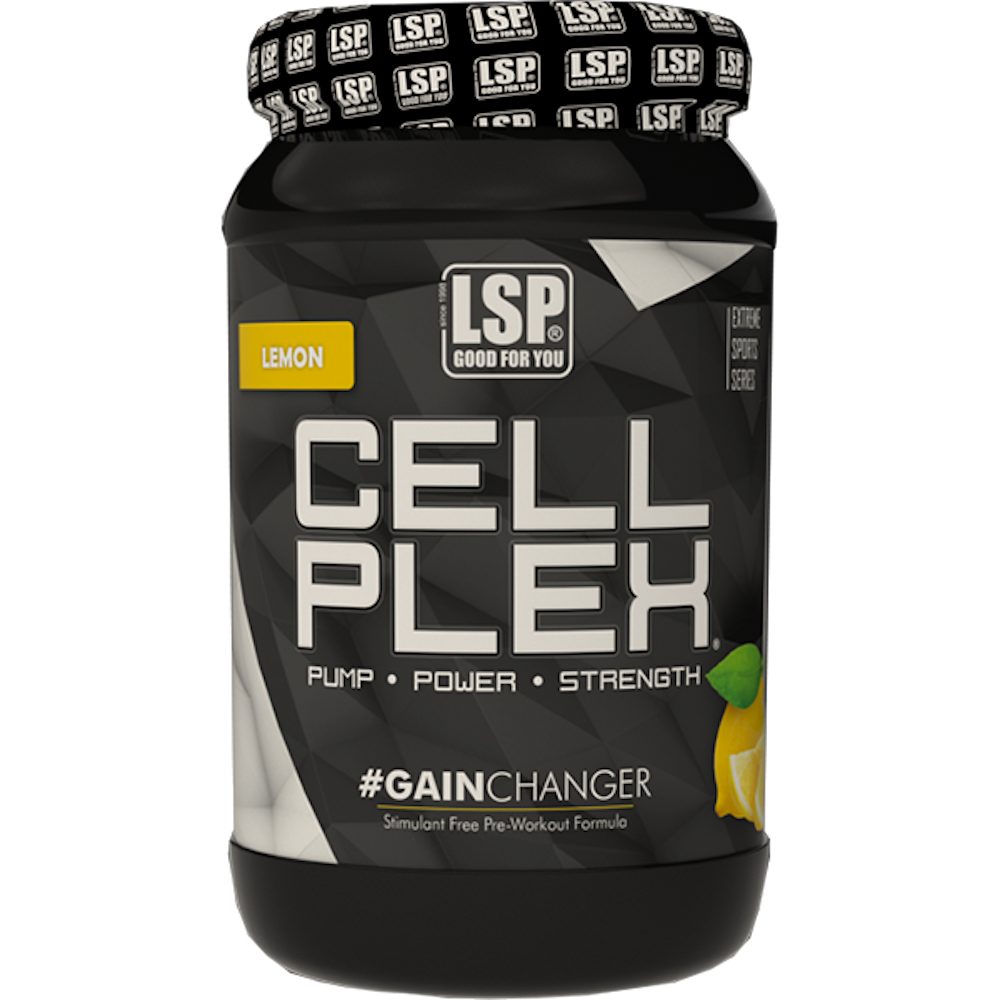 LSP Protein Shaker Pre Workout Shake CELL PLEX® (2.520g) - Lemon, Pulver