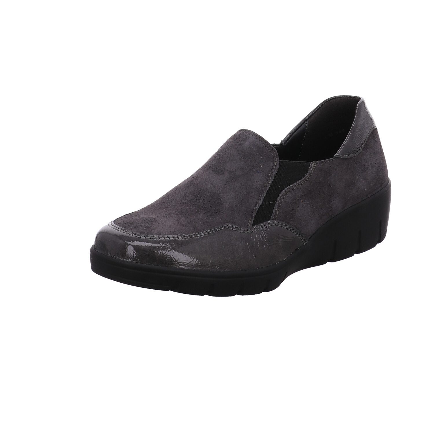 Semler K-LACK/SAMT-CHEV. Slipper, Schlupfschuh