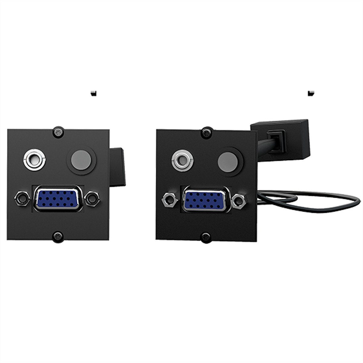 Bachmann Custom Modul VGA mit 3,5mm Stromadapter, 1 cm