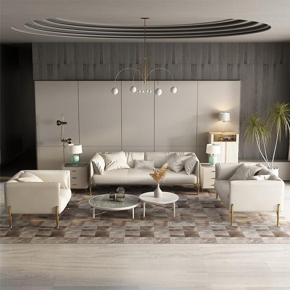 Xlmoebel Wohnzimmer Set Zeitgemäße Luxus Sofa Set 321 Sitzmöbel