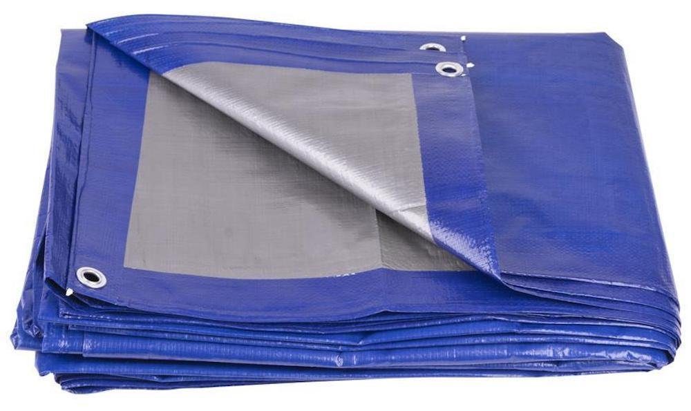 PROREGAL® Schutzplane Profi-Abdeckplane 140 g/m2, 10x15m, Blau