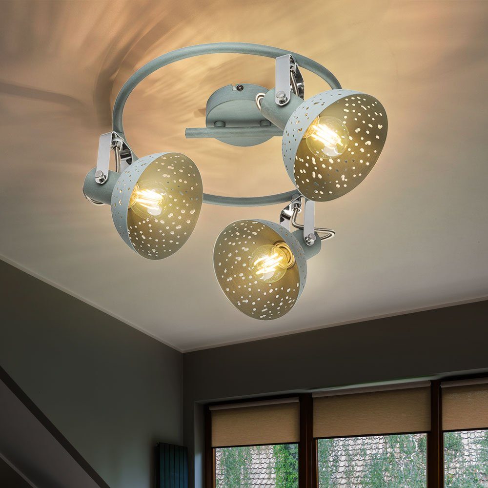 Etc Shop Deckenspot Deckenlampe Wohnzimmer Spotleuchte Vintage