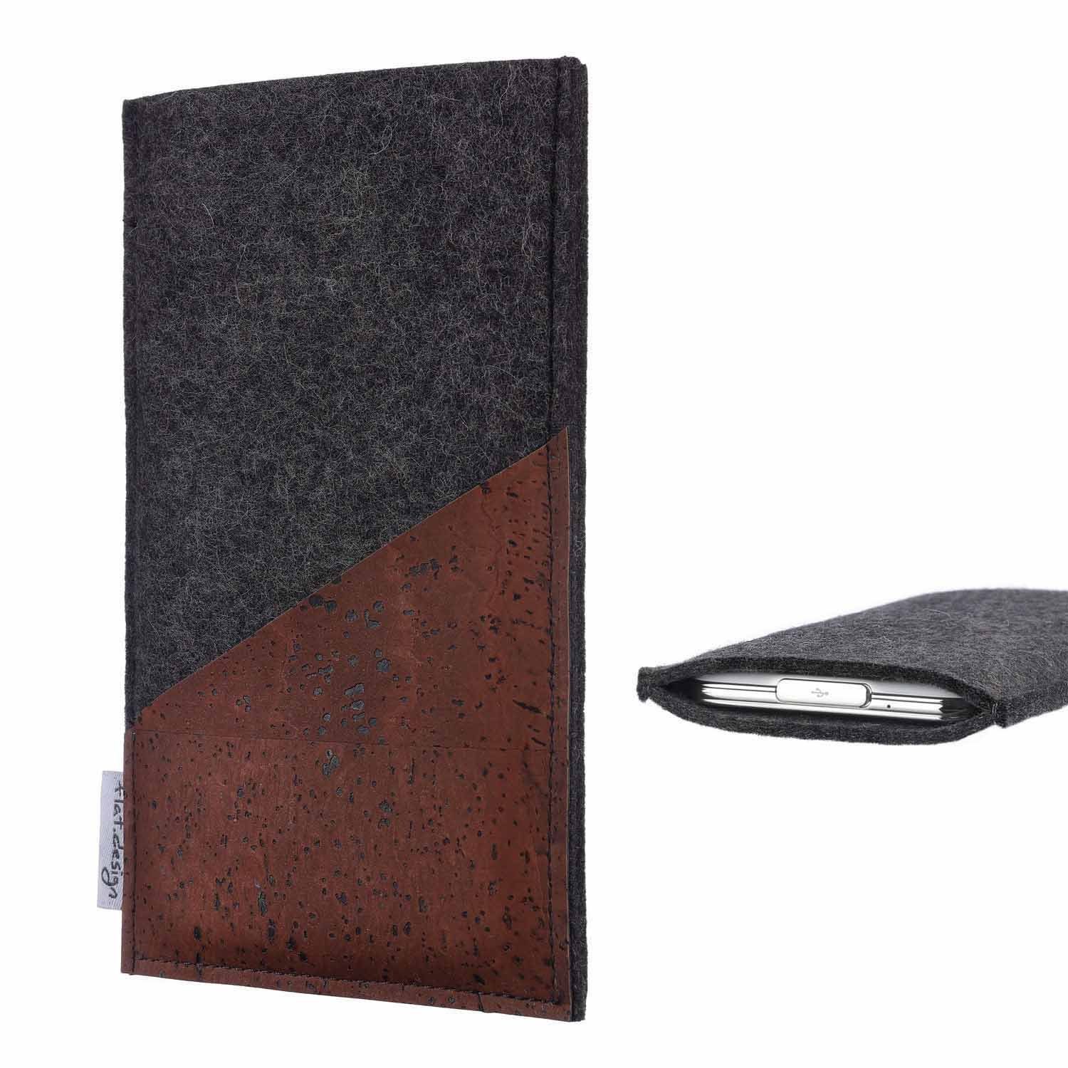 Flatdesign Handyhülle Filz Für Vivo Y20s Schutzhülle Filzhülle