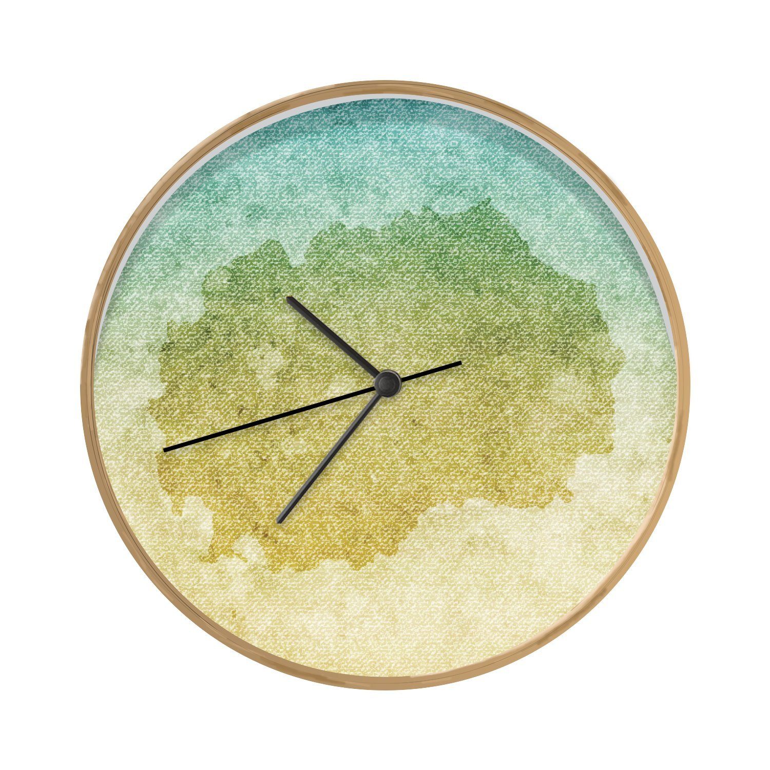 Muchowow Wanduhr Bunte Illustration Von Nordmazedonien Uhrwerk