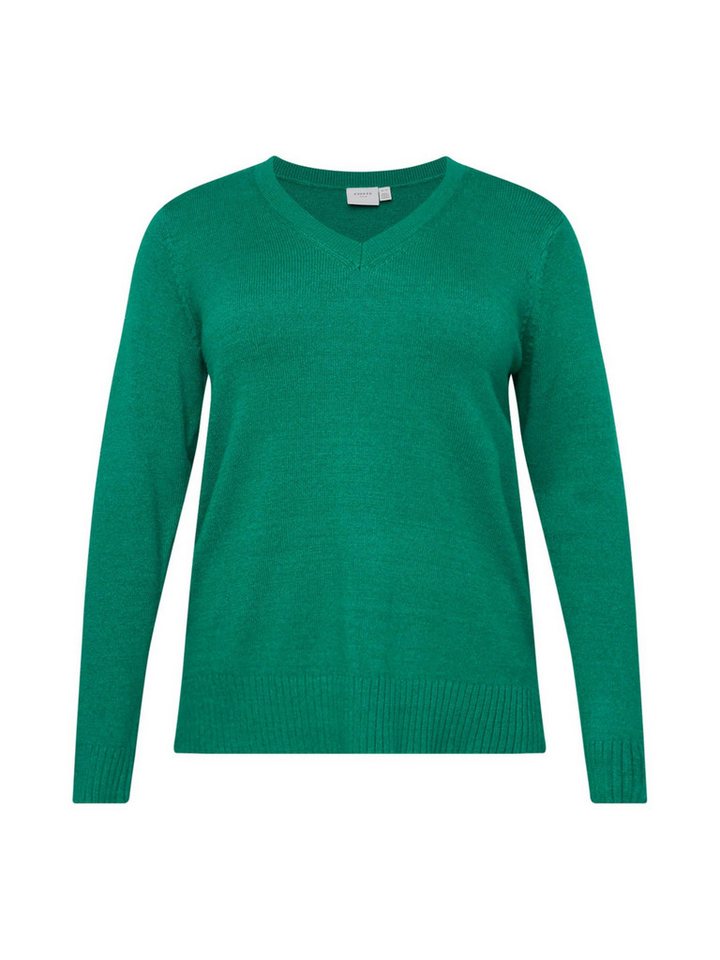 Vila Curve Strickpullover Ril 1 Tlg Plainohne Details Seitliche