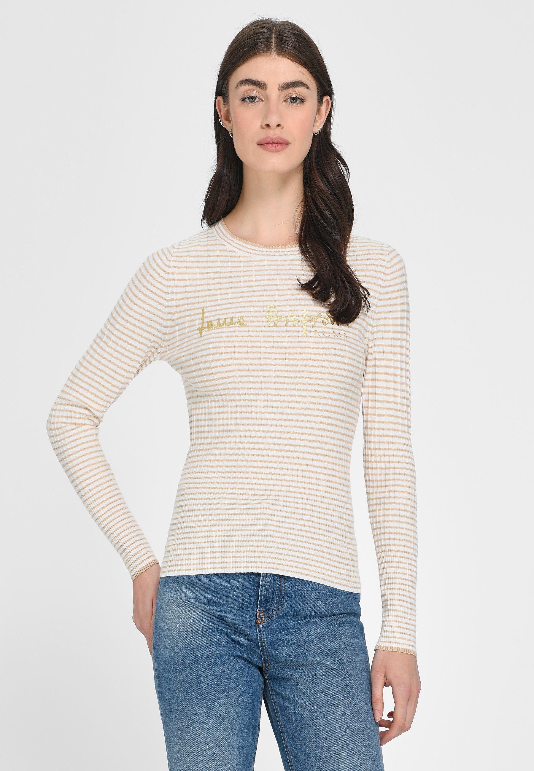 Laura Biagiotti Roma Strickpullover Viscose Mit Modernem Design