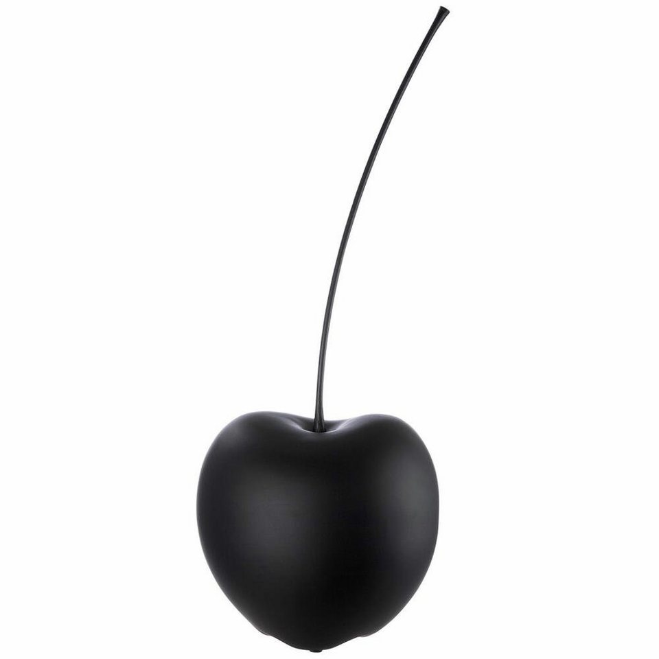 Gilde Dekoobjekt Kirsche Celebration Matt Schwarz H 42 Cm In Matt Schwarz