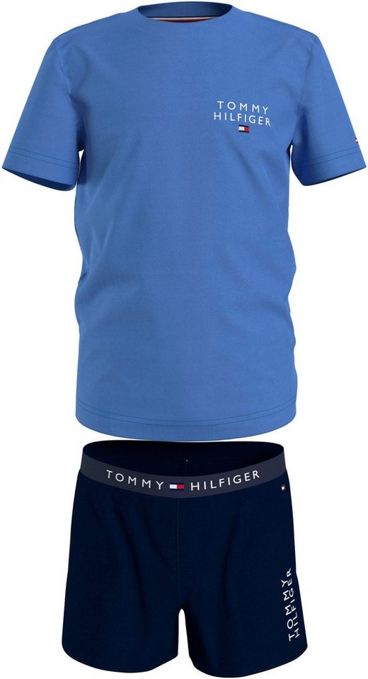 Tommy Hilfiger Underwear Pyjama Ss Short Pj Set Basics Set 2 Tlg