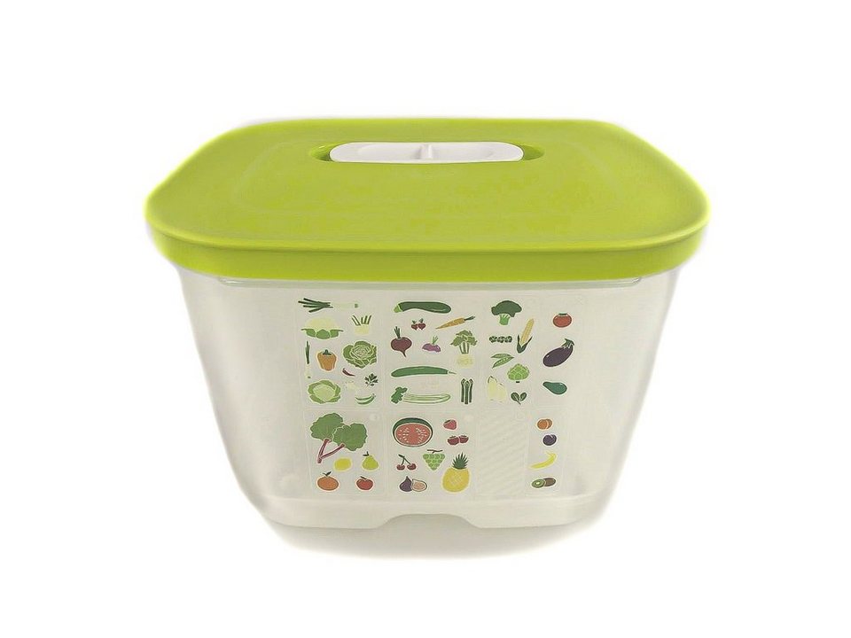 Tupperware Frischhaltedose Klimaoase 18 L Limette Primaklima Hoch