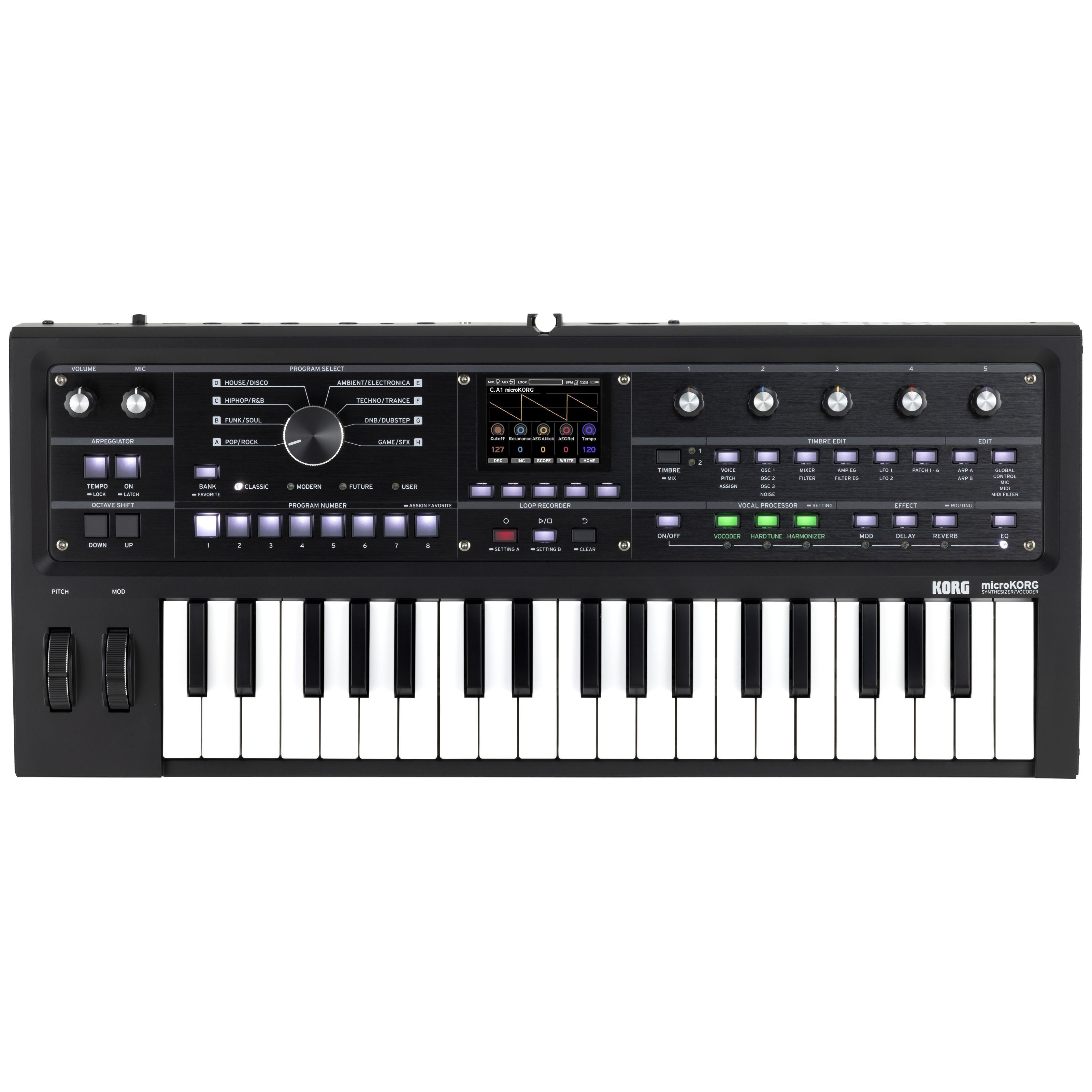 Korg Synthesizer, microKORG2 BK Ltd. - Digital Synthesizer