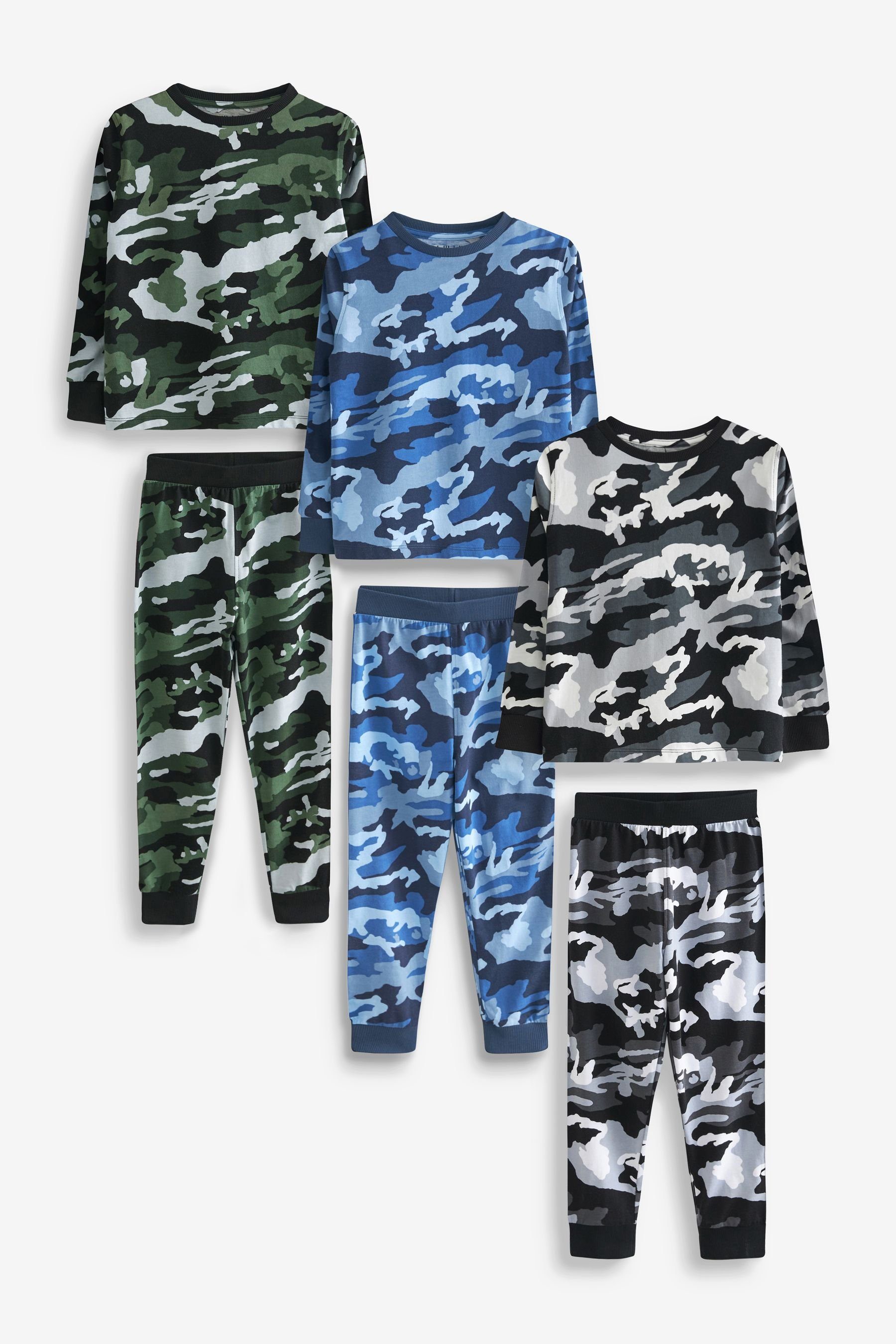 Next Pyjama Pyjamas 3er Pack 6 Tlg Get The Next Look
