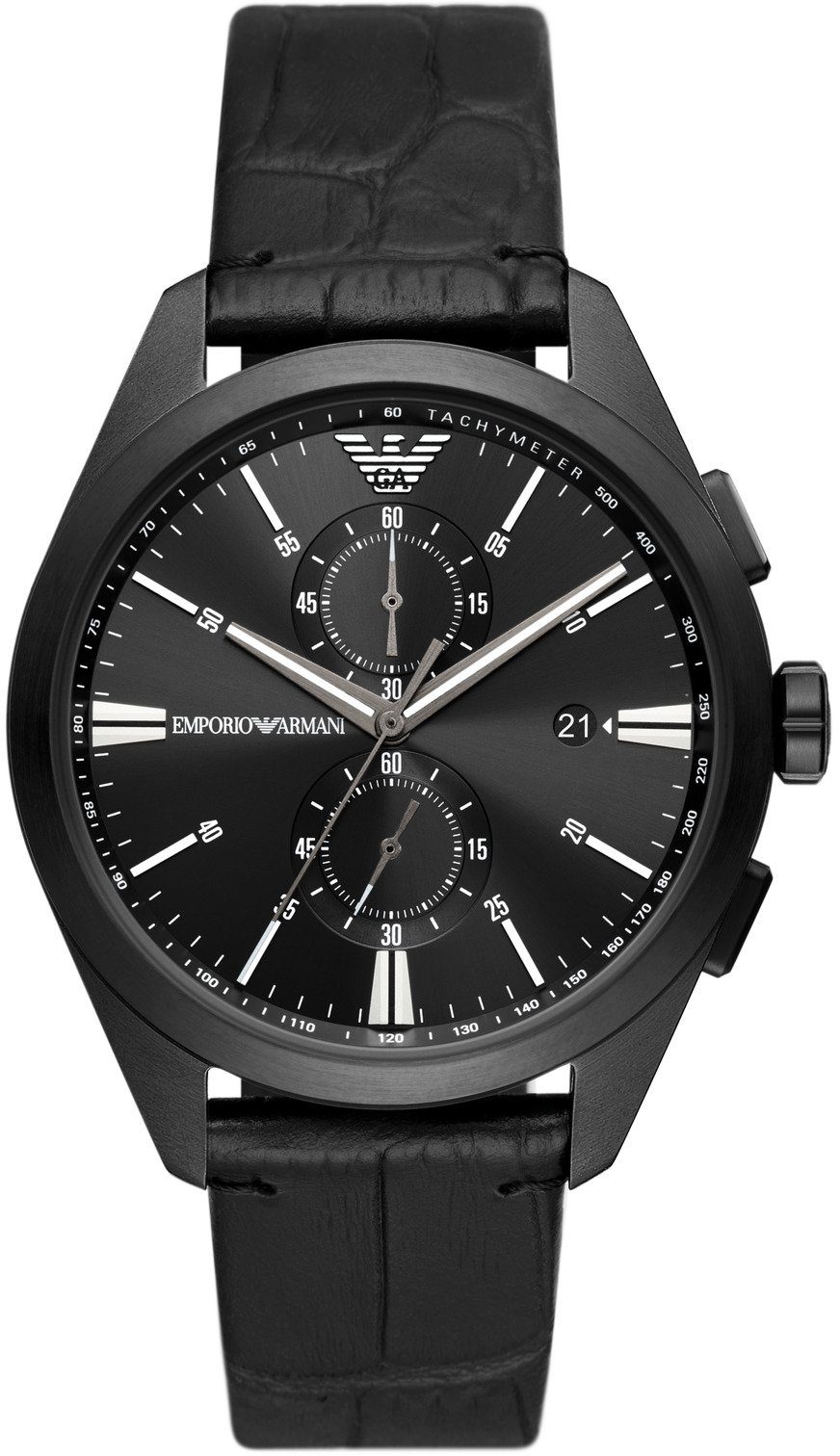Schwarze Emporio Armani Uhren online kaufen | OTTO