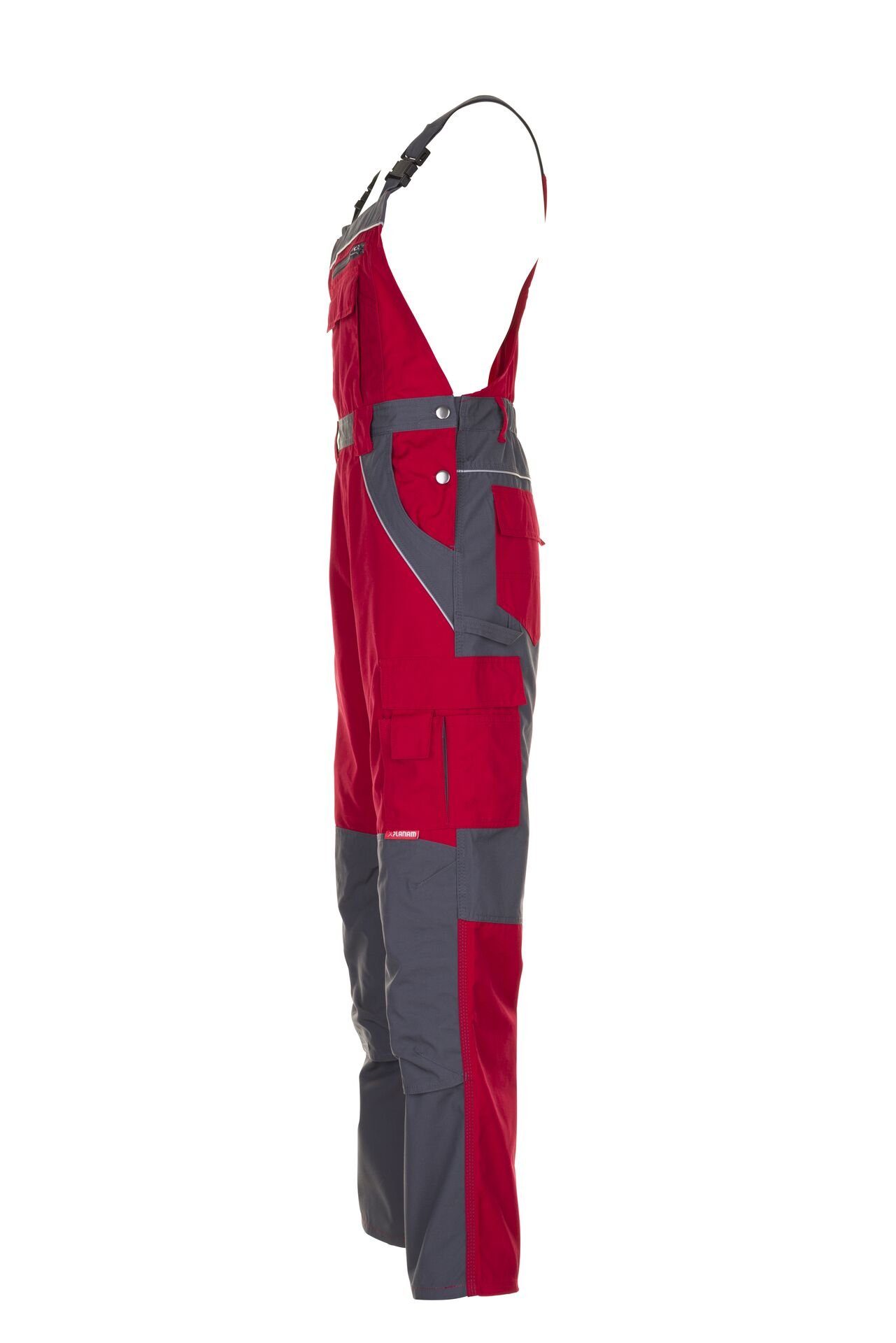 Planam Arbeitslatzhose Latzhose Plaline Rotschiefer Größe 56 1 Tlg