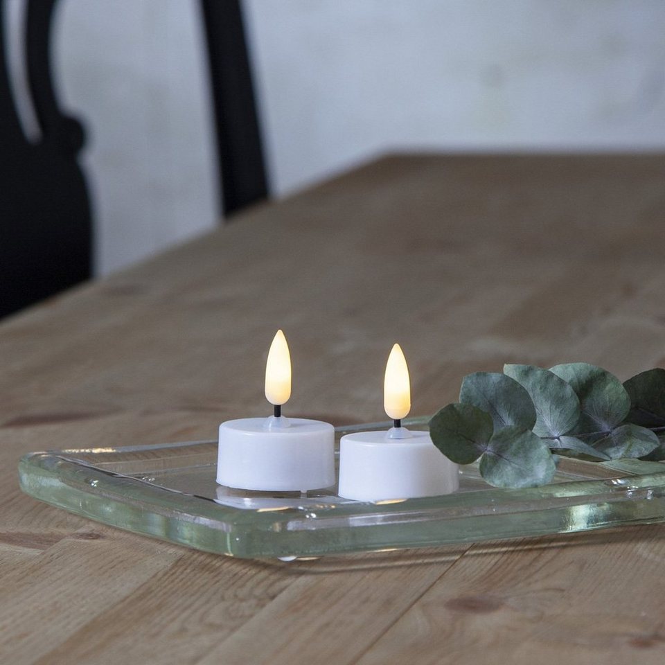 Star Trading Led Kerze Led Teelicht Realistisch Aussehende Flamme