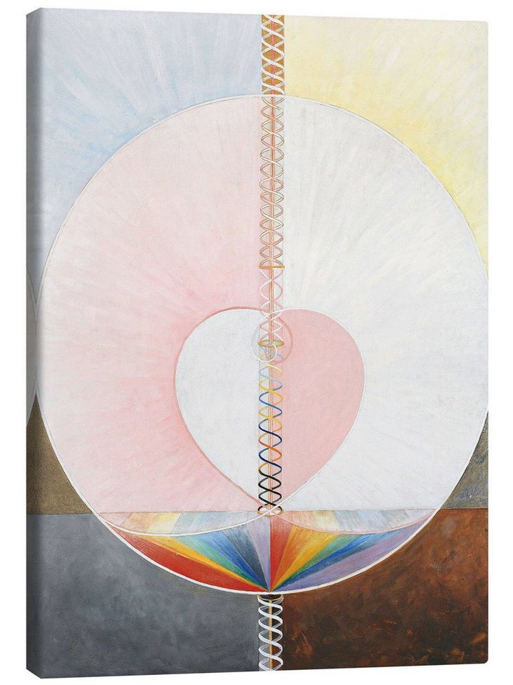 Posterlounge Leinwandbild Hilma Af Klint Die Taube Nr 1