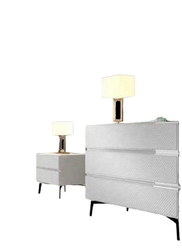 Jvmoebel Kommode Modern Weiß Kommode Holz Sideboard Schrank