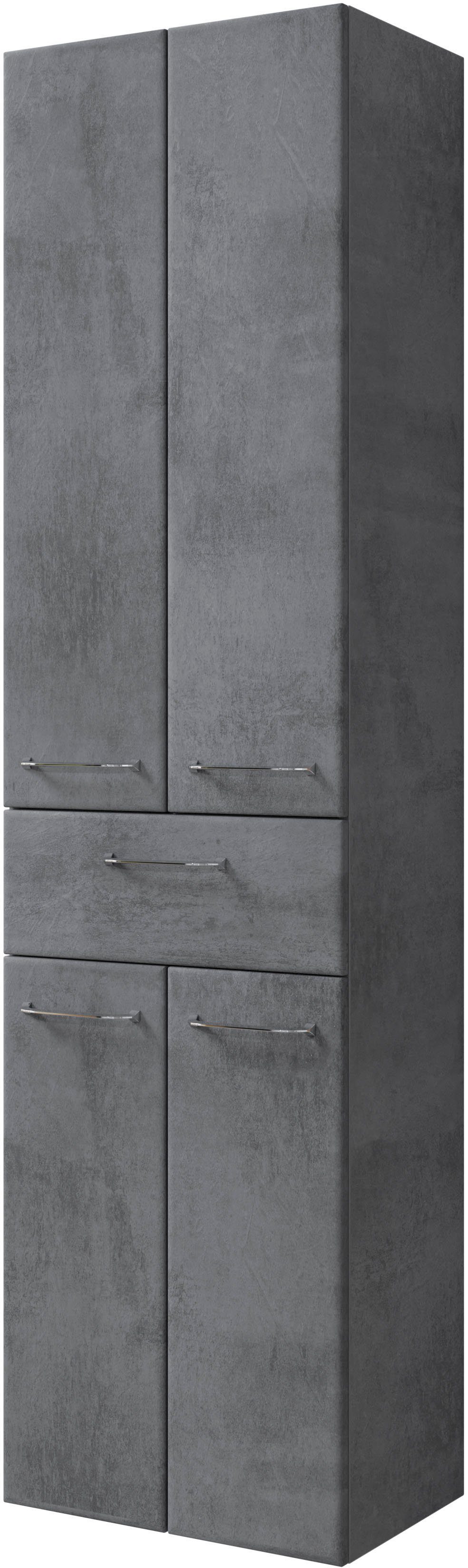 Saphir Hochschrank Quickset 945 Badschrank 50 Cm Breit 4 Türen 1