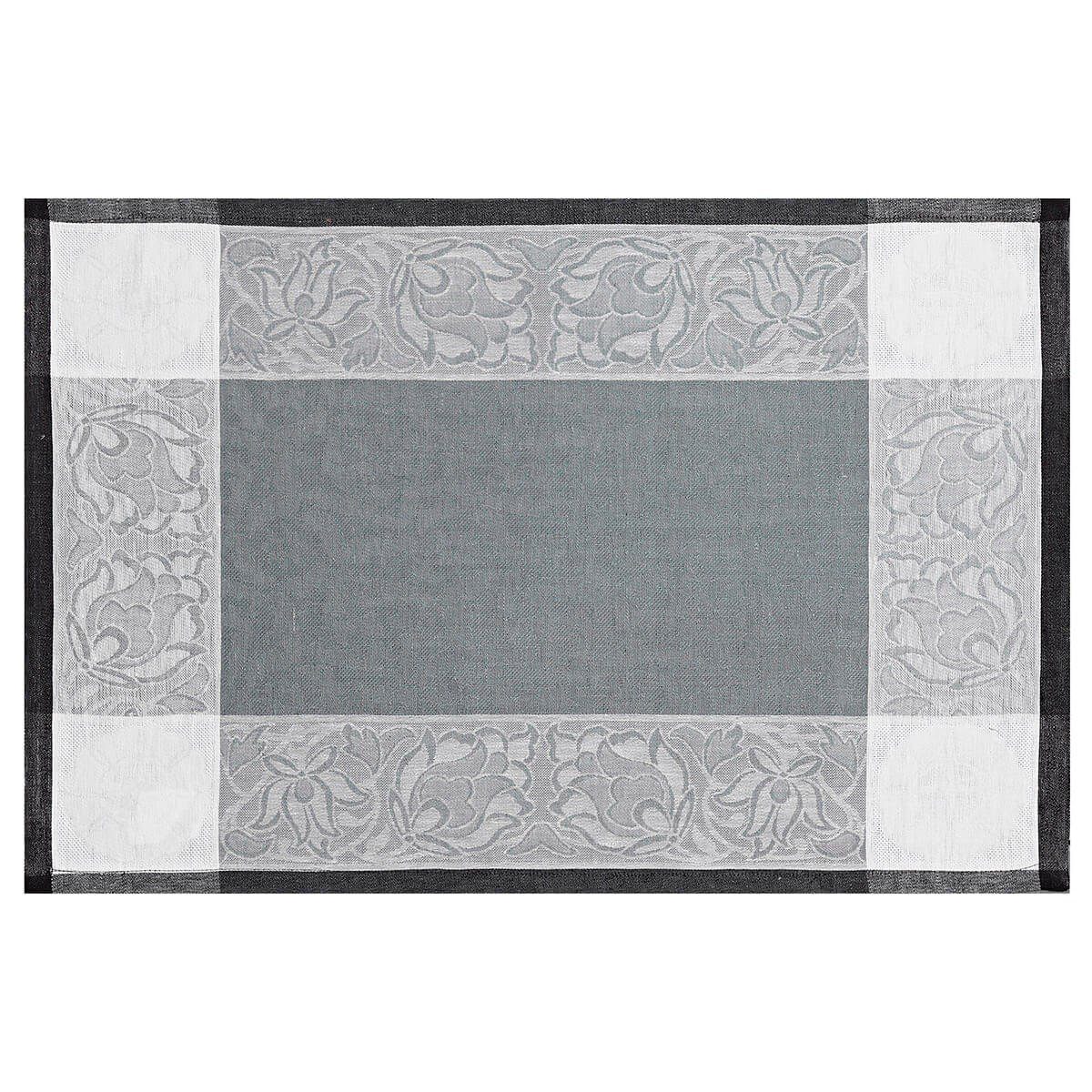 Platzset Tischsets 2er Set Ottomane Ardoise Le Jacquard Francais