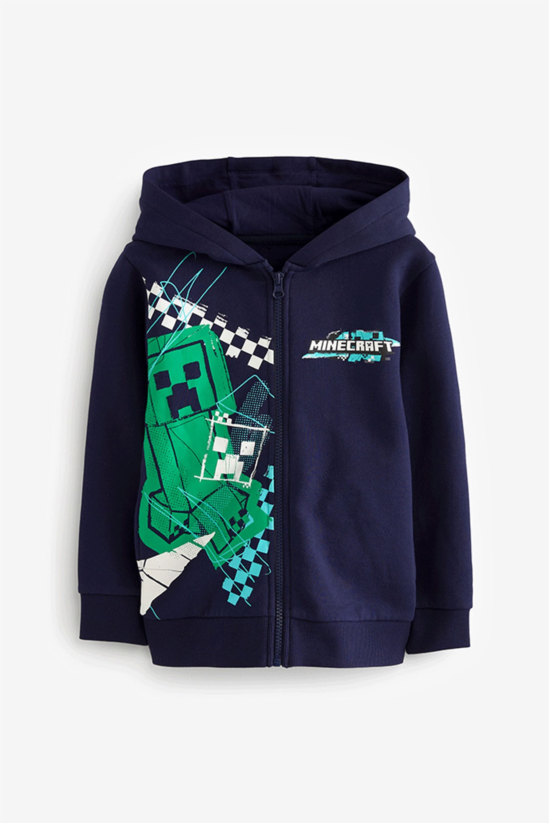 Next Kapuzensweatjacke Lizenzierte Kapuzenjacke Von Next Minecraft 1 Tlg