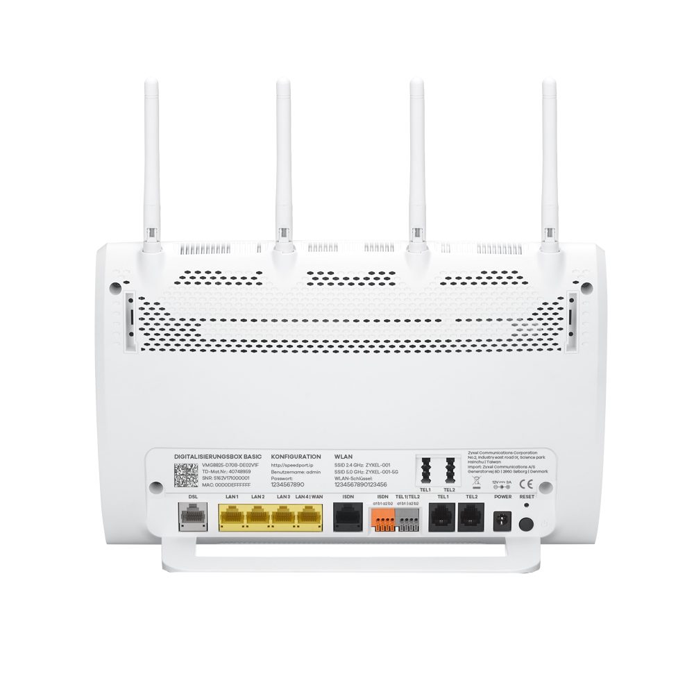 Telekom (NEU) Telekom Digitalisierungsbox BASIC Router DSL-Router, DSL ...