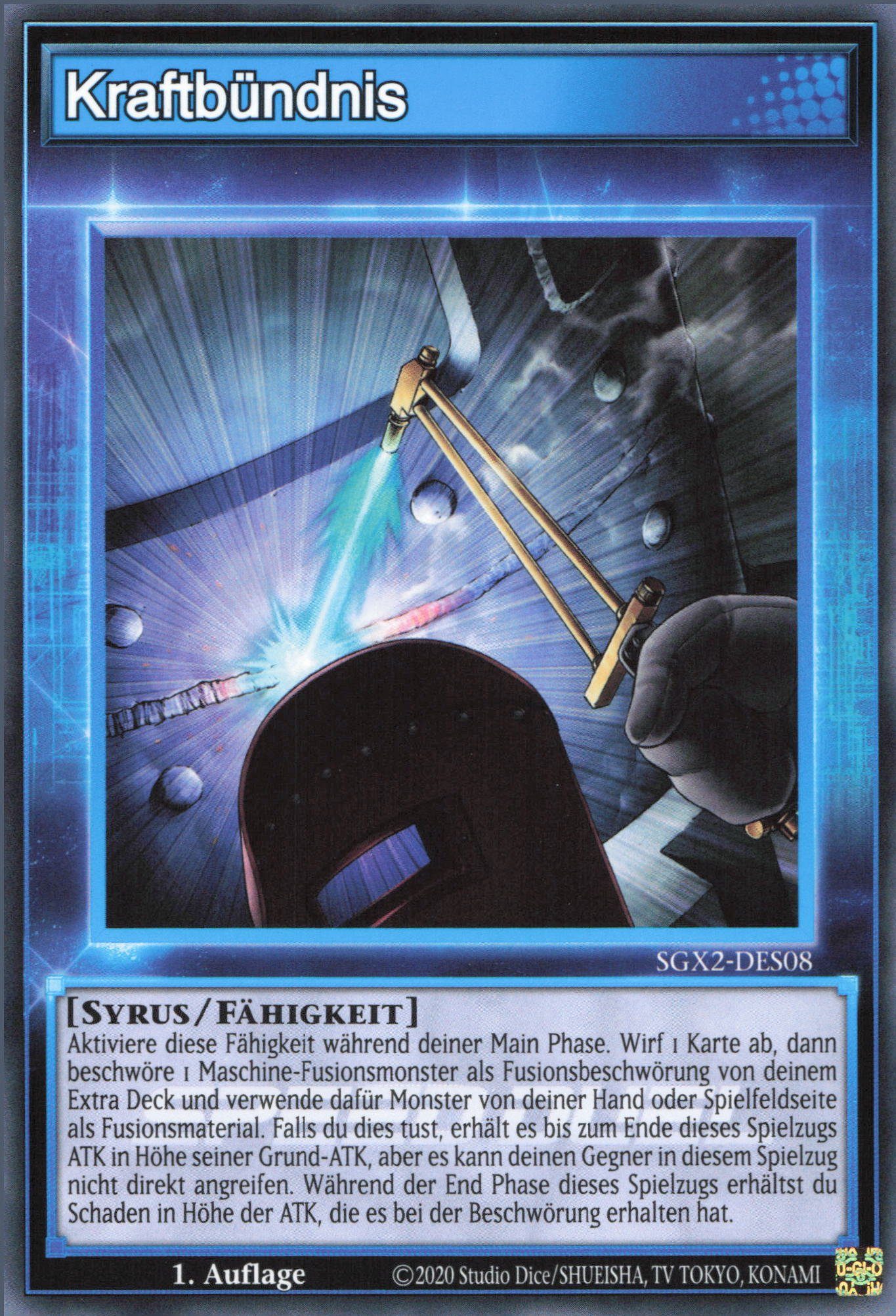 Recollectibles Sammelkarte Yugioh Karte Power Bond Skill Deutsch Yu