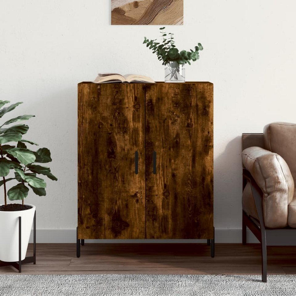 Vidaxl Sideboard Sideboard Räuchereiche 695x34x90 Cm Holzwerkstoff 1 St