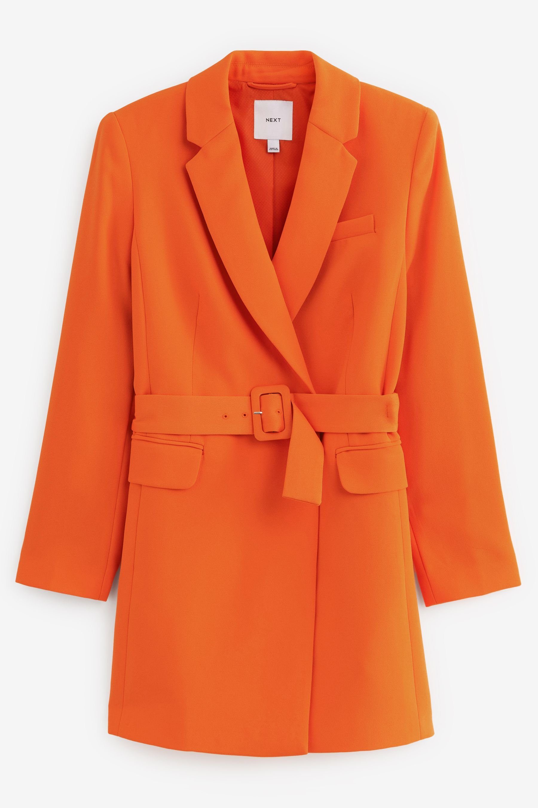 Next Longblazer Langärmeliges Blazerkleid Mit Gürtel 1 Tlg