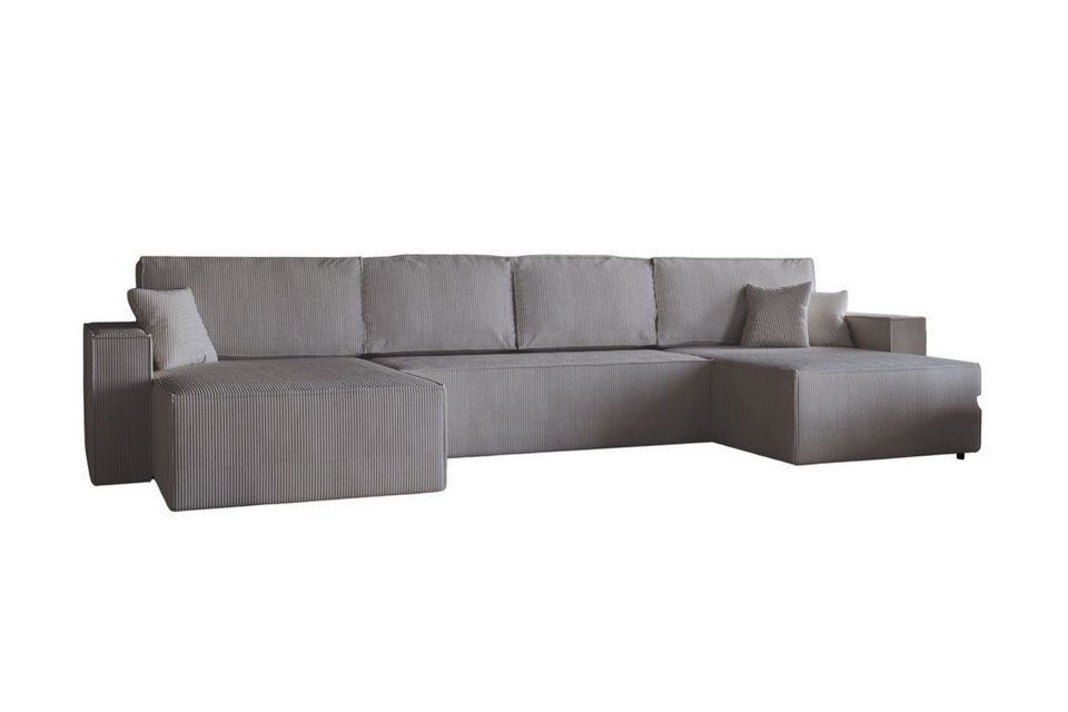 Moeblo Wohnlandschaft Clivia U Eckcouch Aus Cordstoff Ecksofa U Form