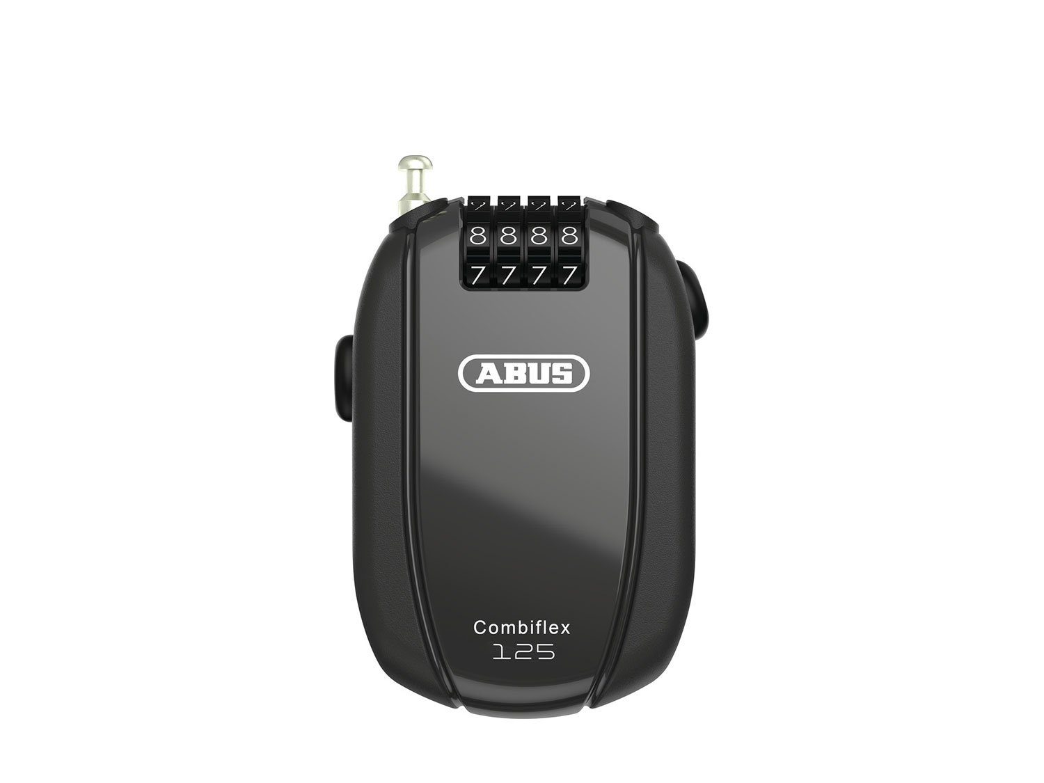 ABUS Kabelschloss Combiflex, 125 cm schwarz