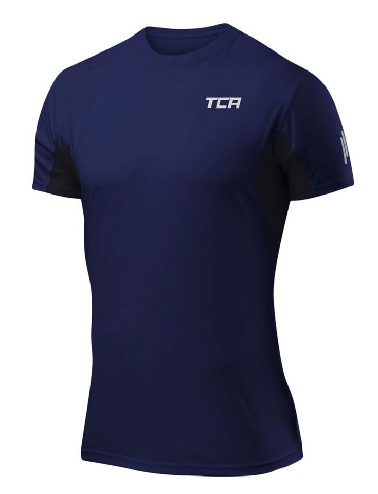 Tca T Shirt Tca Herren Atomic T Shirt Quickdry Dunkelblau Xl 1 Tlg