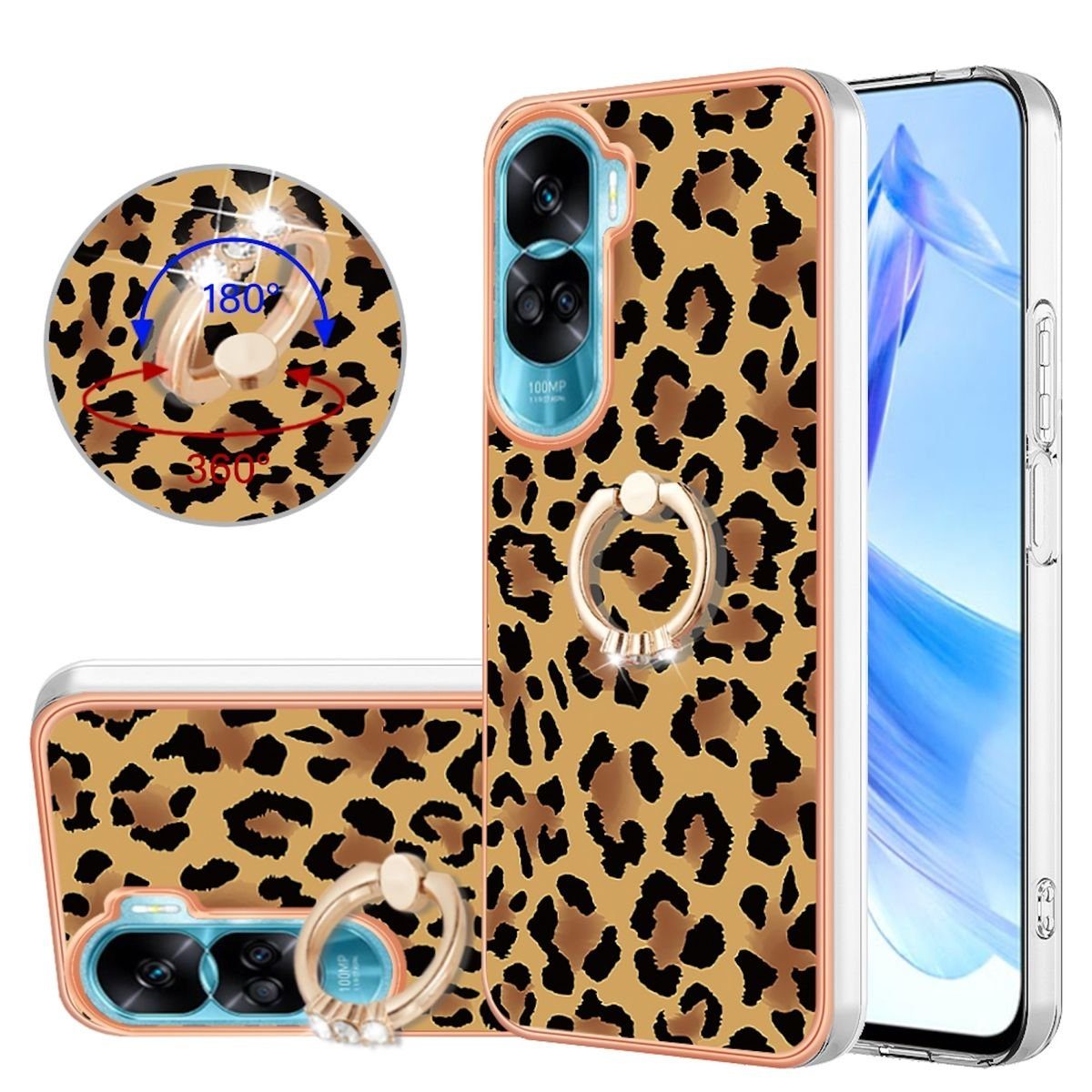 Wigento Handyhülle Für Honor 90 Lite Design Series Tpu Pc Handy Hülle
