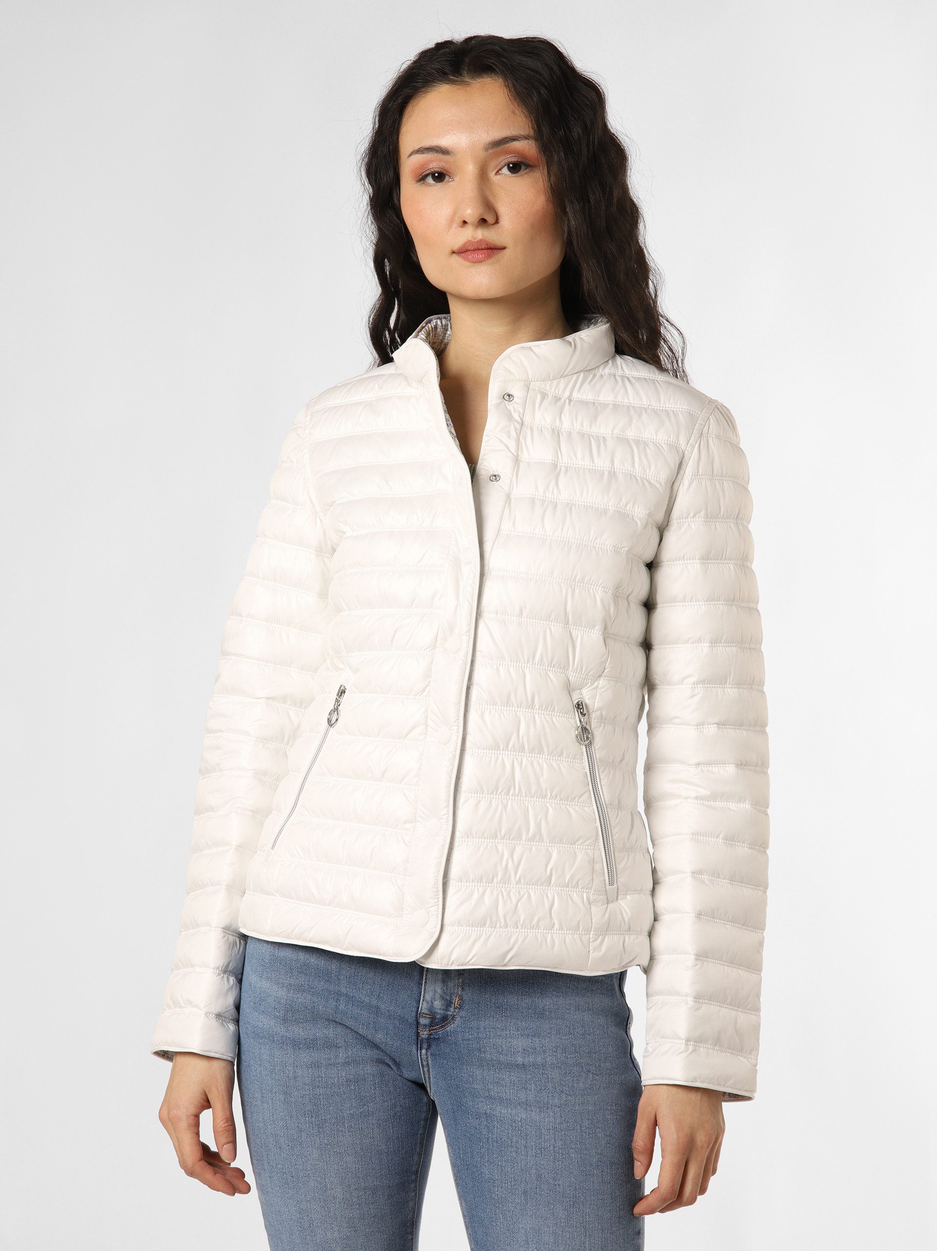 Barbara Lebek Steppjacke, Leicht taillierte Passform