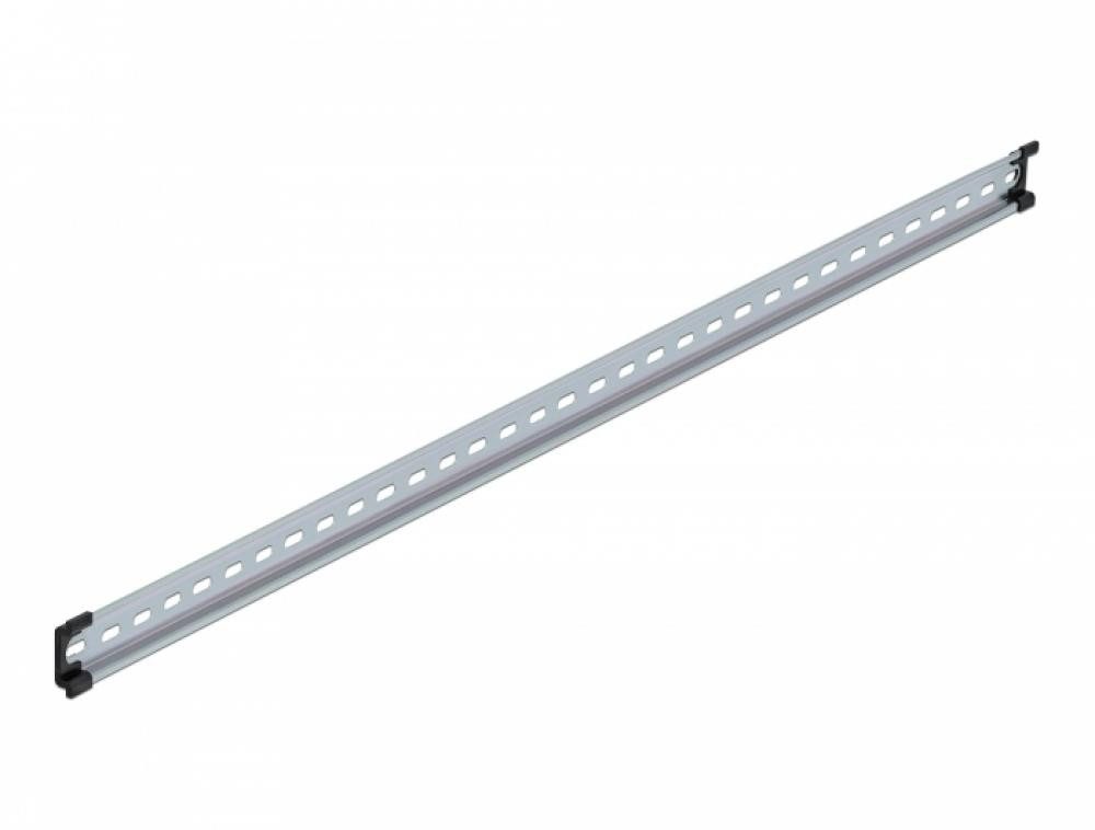 Delock PC-Gehäuse Hutschiene, 35 x 7,5 mm, Stahl, 100 cm