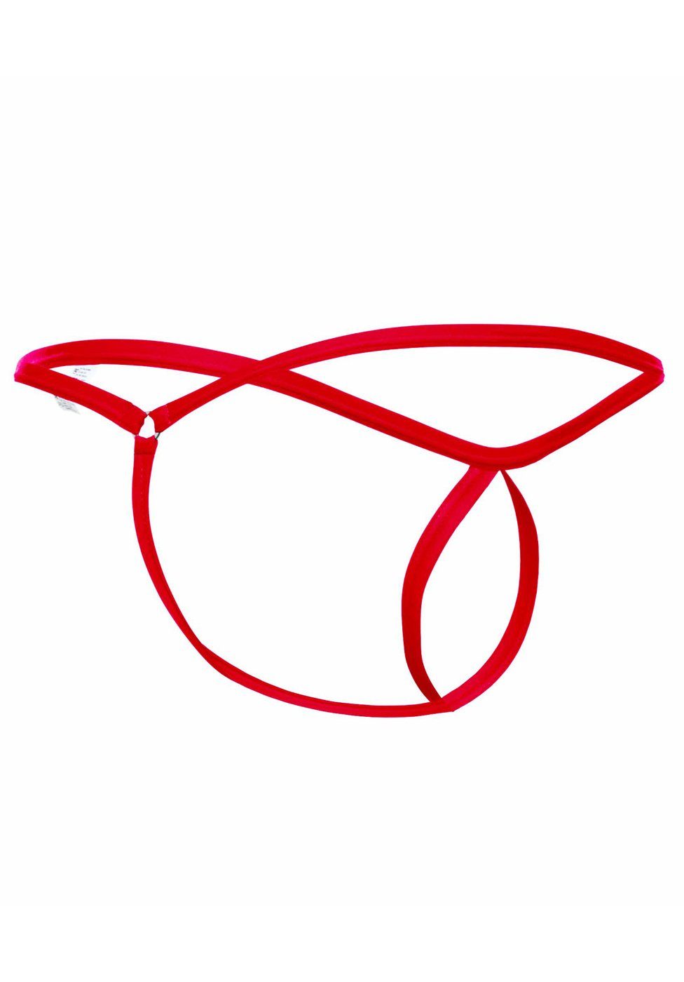 MOB Eroticwear String Tear Drop String - rot