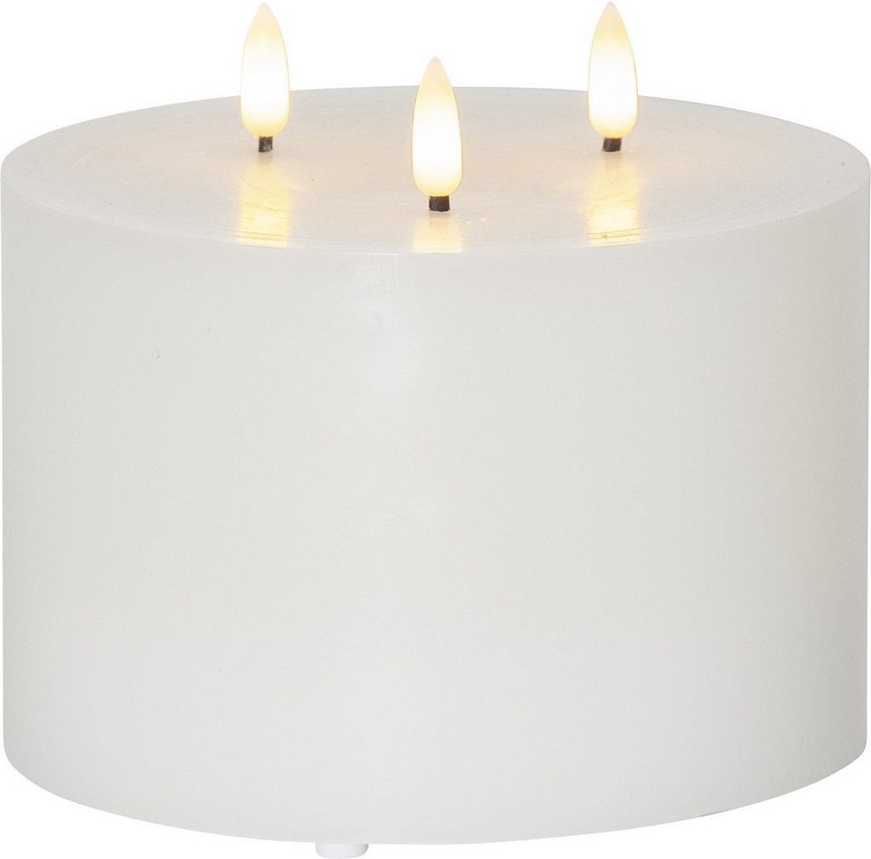 Star Trading Led Dekolicht Star Led Wachskerze Flamme 3 Flammig