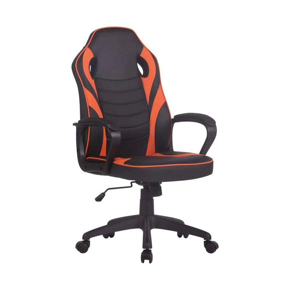 Hti Living Schreibtischstuhl Schreibtischstuhl Leeton Orange Stück 1