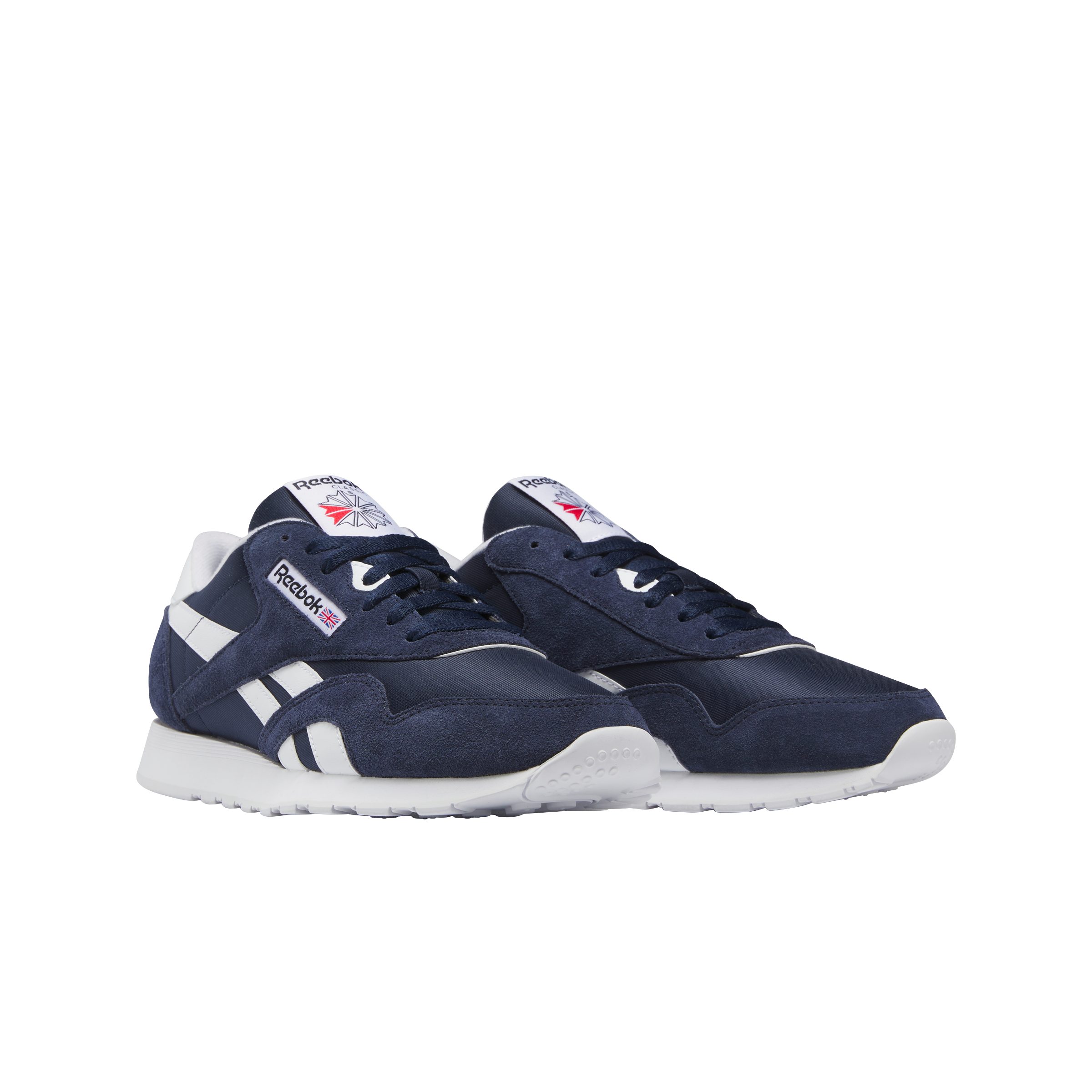 Reebok Classic CL NYLON Sneaker, Langlebiges Obermaterial aus Leder und ...