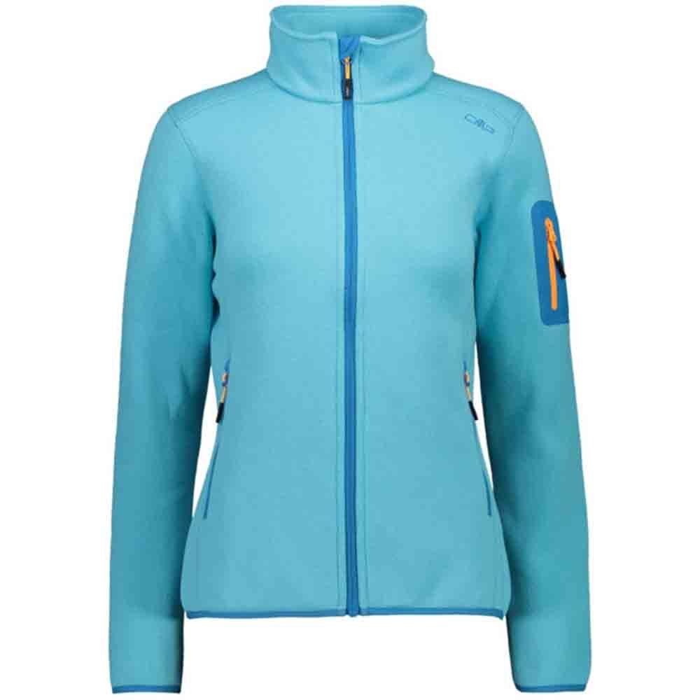 Cmp Strickfleecejacke Cmp Damen Strickfleecejacke Ohne Kapuze 3h14746 25