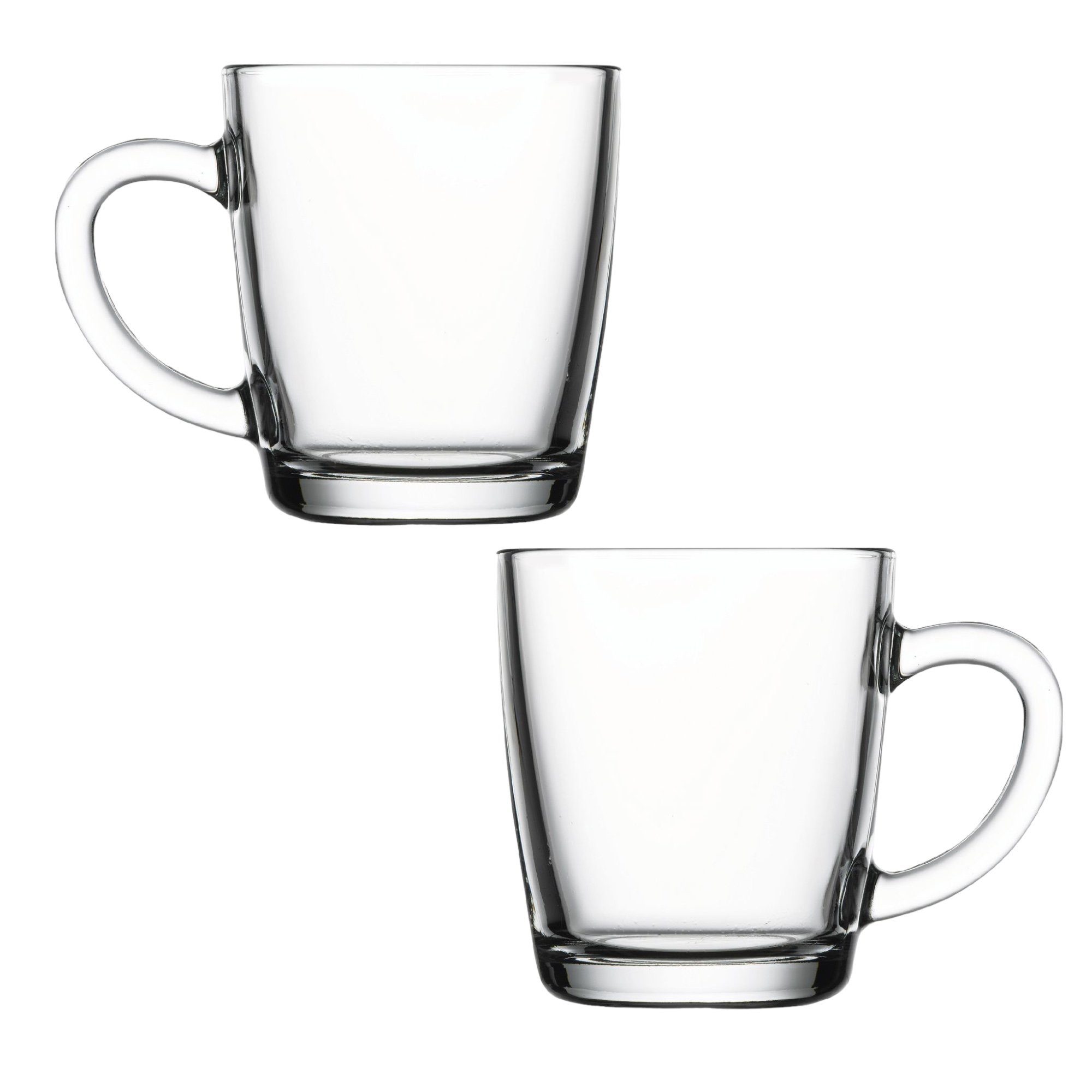 Pasabahce Gläser Set Trinkgläser Teeglas Mit Henkel Basic 6er Set Glas
