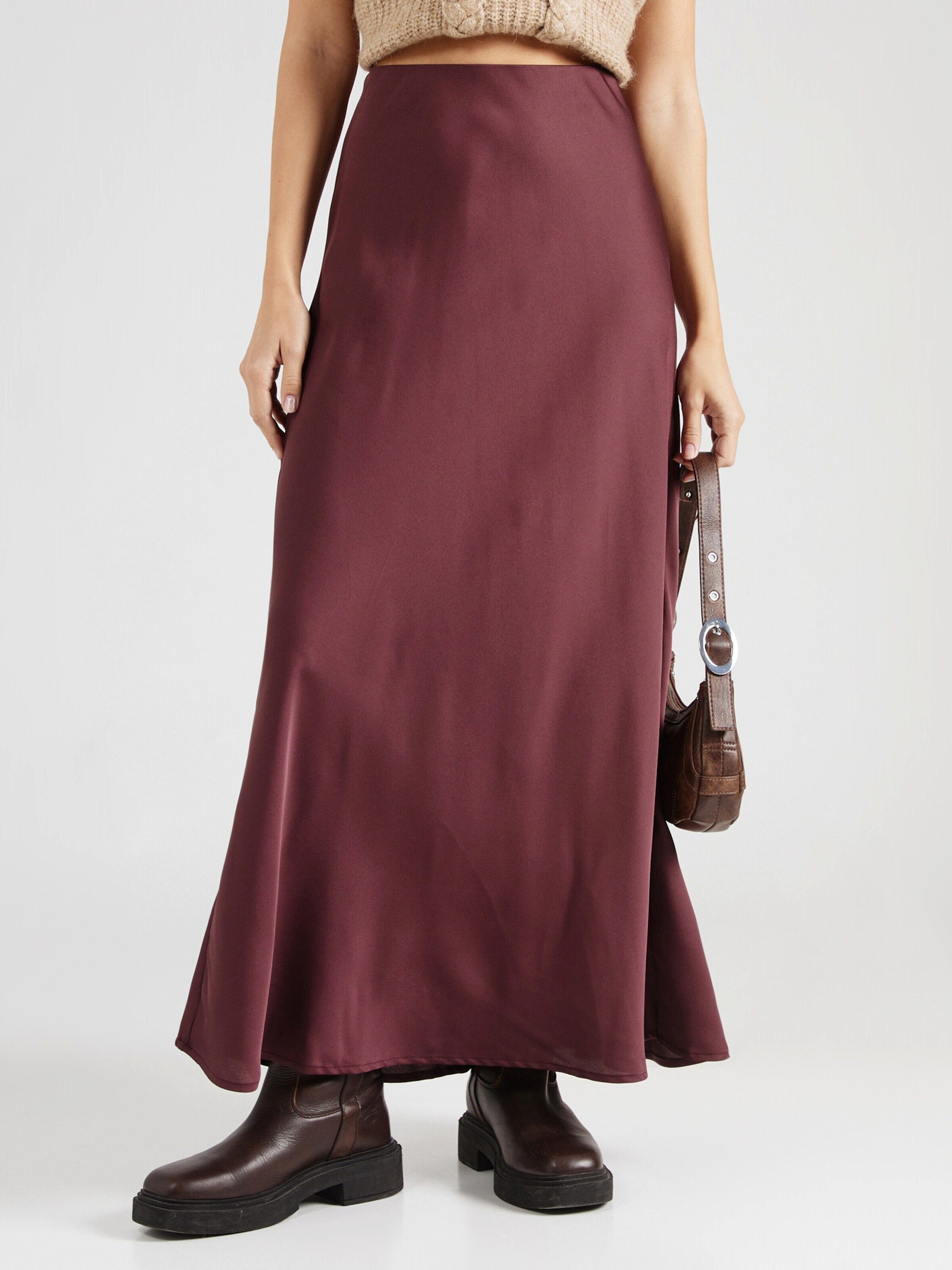 ONLY A-Linien-Rock ONLGABBY (1-tlg) Plain/ohne Details, Abgesteppter Saum/Kante