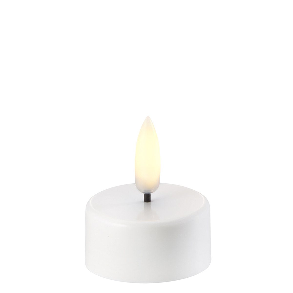 Uyuni Lighting Led Kerze Led Teelicht Nordic White Weiß Ø4x2cm Uyuni