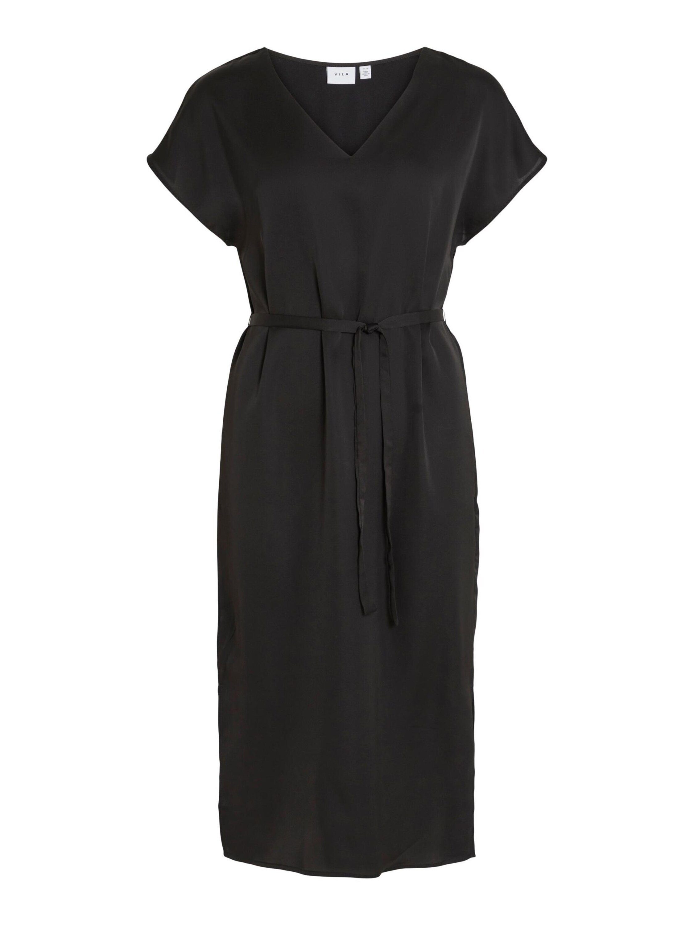 Vila Midikleid 1 Tlg Weiteres Detail Tiefer Ausschnittdekolleté