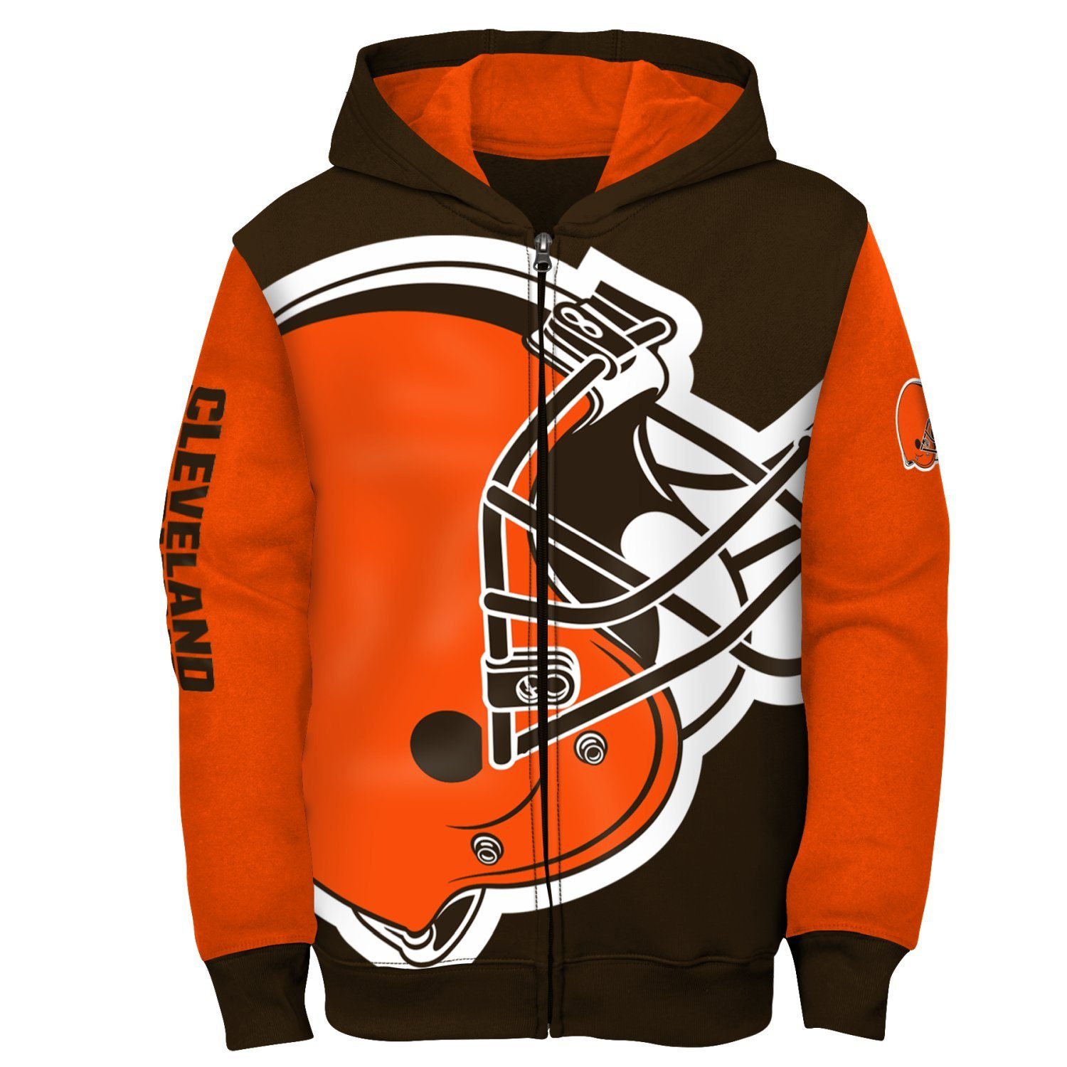 Outerstuff Kapuzenpullover NFL POSTER Cleveland Browns