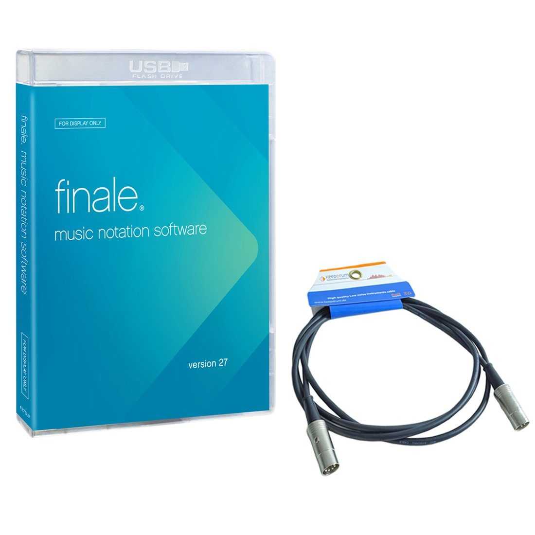 MakeMusic MakeMusic Finale 27D Notationssoftware + Midikabel Digitales ...