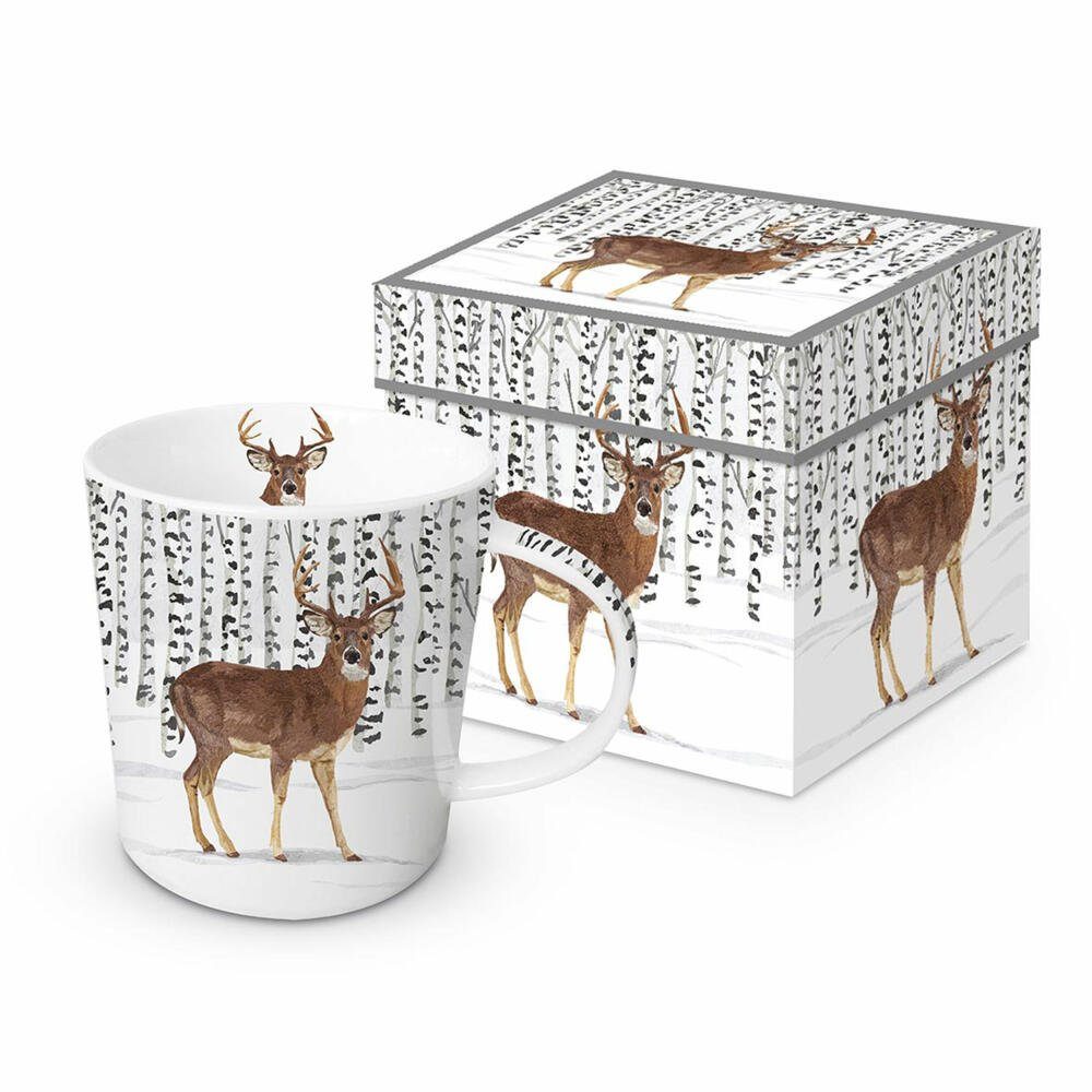PPD Tasse Wilderness Stag Trend Mug 350 ml, Bone China, in passender ...