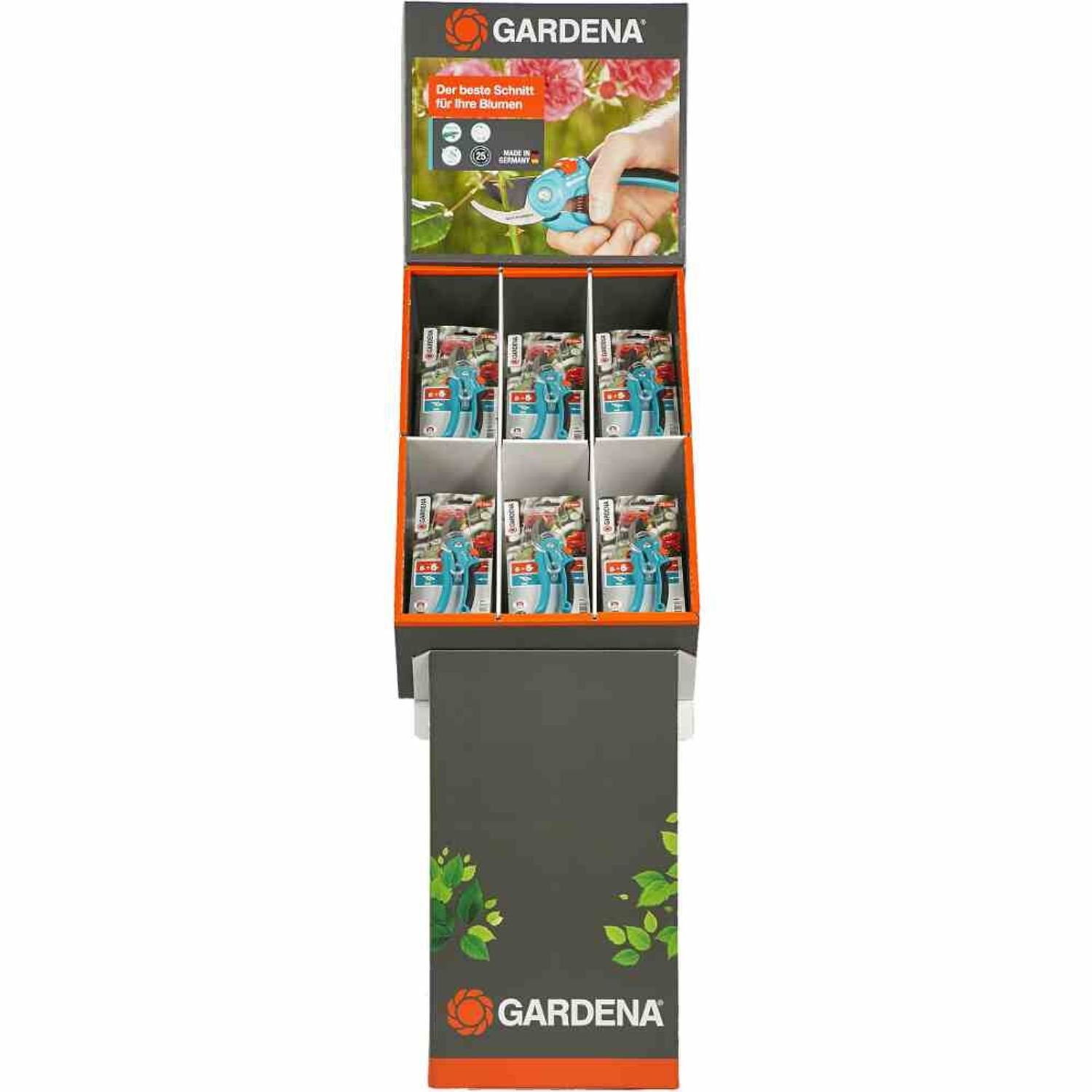 GARDENA Grasschere Gartenschere B/S-M Promo im Display, Rasenschere