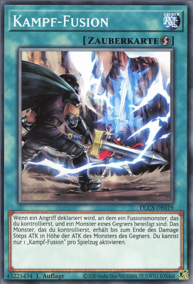 Recollectibles Sammelkarte Yugioh Karte Kampf Fusion Deutsch Yu Gi Oh