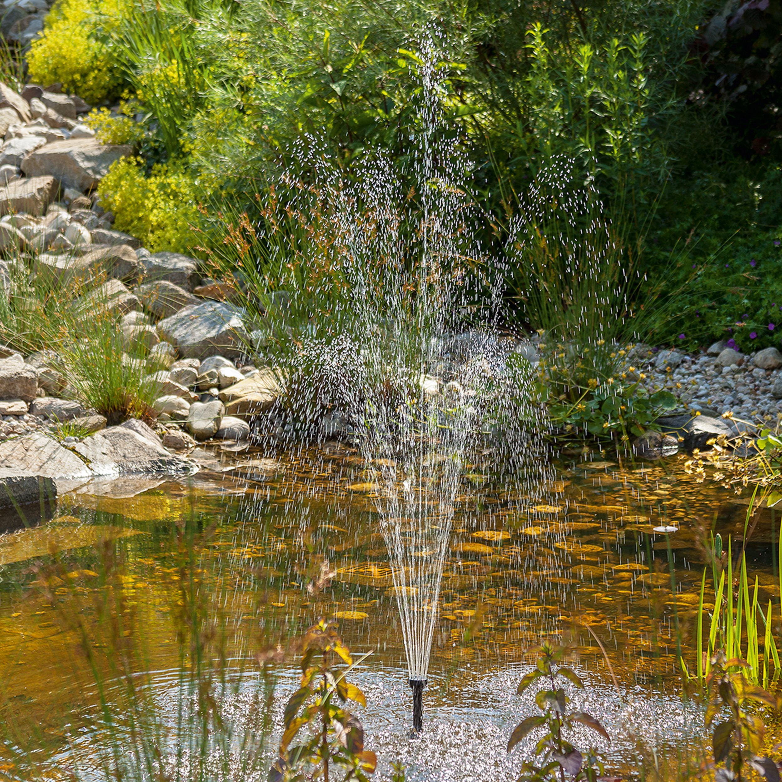 esotec Teichfilter 25/875 Solar Unterwasserfilter-Set Pumpe 875l/h ...